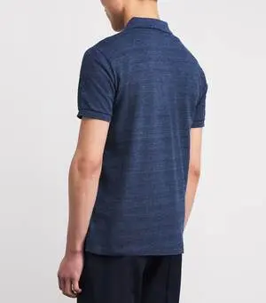 Polo Ralph Lauren Cotton Mesh Custom-fit Polo Shirt - Blue