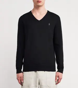 Polo Ralph Lauren Cotton Polo Pony Sweater