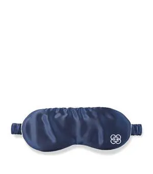 Gingerlily Silk Eye Mask - Blue
