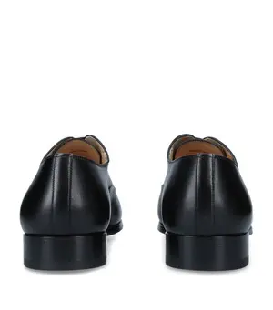 Magnanni Leather Oxford Shoes - Black