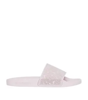 Burberry Perforated Monogram Slides