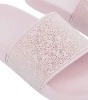 Burberry Perforated Monogram Slides