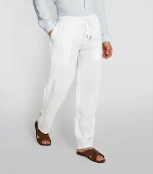 Vilebrequin Linen Drawstring Trousers