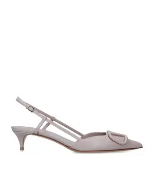 Valentino Garavani Vlogo Slingback Pumps