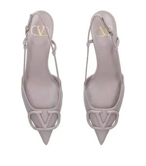 Valentino Garavani Vlogo Slingback Pumps