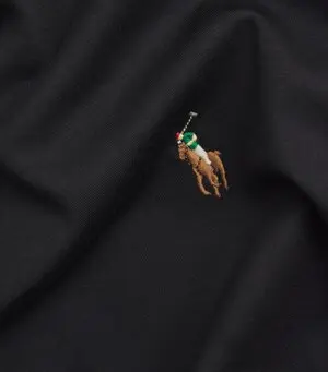 Polo Ralph Lauren Pima Cotton Polo Pony T-shirt - Black