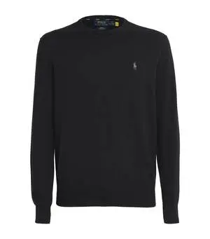 Polo Ralph Lauren Pima Cotton Sweater - Black