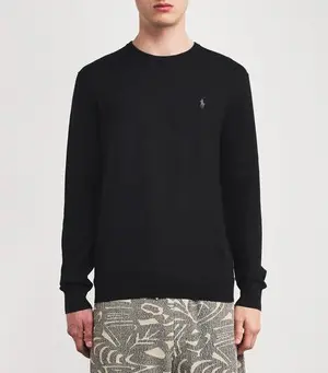 Polo Ralph Lauren Pima Cotton Sweater - Black