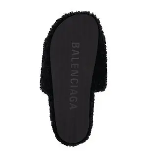 Balenciaga Furry Slides