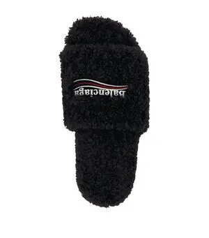 Balenciaga Furry Slides