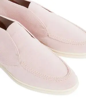 Loro Piana Suede-panel Knitted Open Walk Shoes