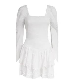 LoveShackFancy Cedria Mini Dress