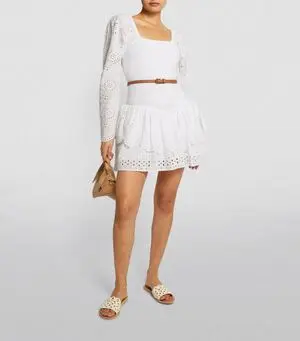 LoveShackFancy Cedria Mini Dress