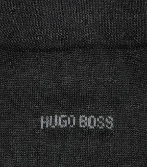 BOSS Flat Knit George Socks - Grey