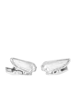 Lalique Crystal Arethuse Cufflinks - Clear