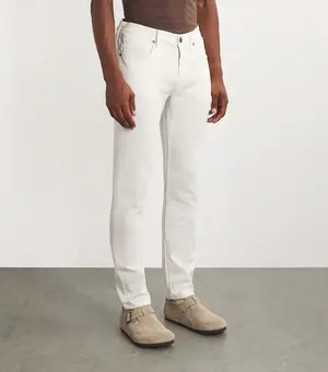 Paige Lennox Slim Jeans - White