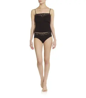 Hanro Moments Midi Brief - Black