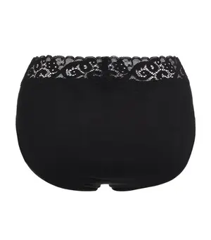 Hanro Moments Midi Brief - Black