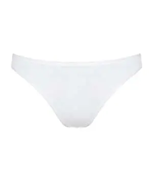 Hanro Cotton Seamless Mini Brief - White