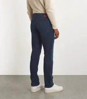 Paige Federal Slim-straight Jeans - Navy