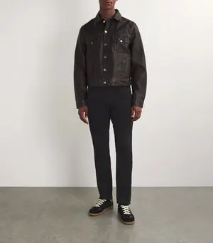Paige Federal Slim Jeans - Black