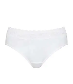 Hanro Moments Midi Brief - White