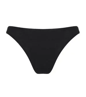 Hanro Cotton Seamless Mini Brief - Black