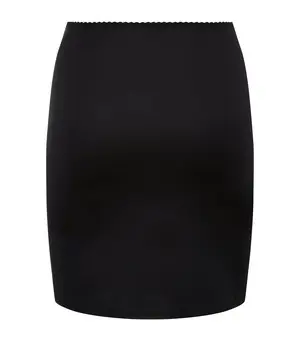 Hanro Satin Deluxe Underskirt - Black