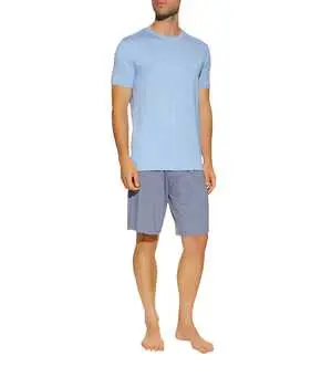 Derek Rose Basel Lounge Shorts - Grey