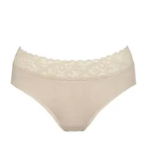 Hanro Moments Midi Brief - Nude