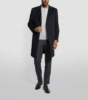 Canali Wool-cashmere Coat