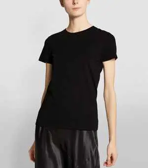 Vince Pima Cotton T-shirt - Black