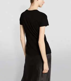 Vince Pima Cotton T-shirt - Black