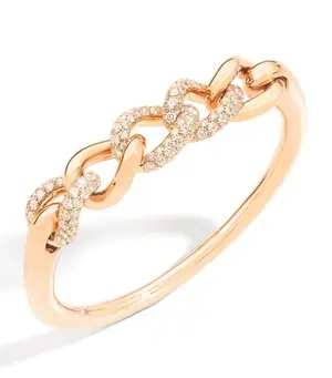 Pomellato And Diamond Catene Bangle - Rose Gold