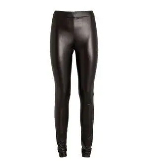 JOSEPH Leather Stretch Leggings