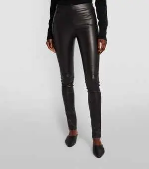 JOSEPH Leather Stretch Leggings