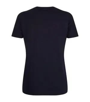 Zimmerli Zegna 172 Pure Comfort V-neck T-shirt - Navy
