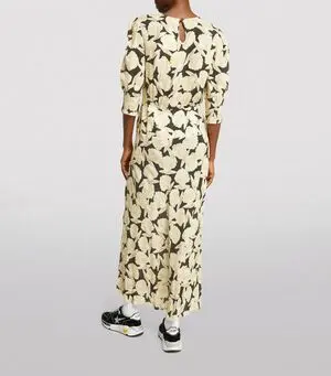 Rixo Pearl Shell Print Lucile Dress