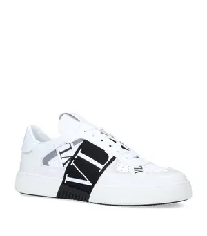 Valentino Garavani Vl7n Leather Sneakers - White