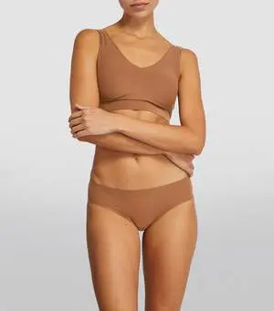 Chantelle Softstretch Briefs - Brown