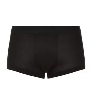 Zimmerli 286 Sea Island Trunks - Black