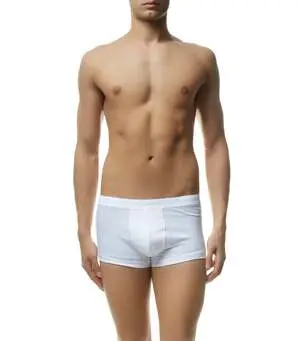 Zimmerli 286 Sea Island Trunks - White