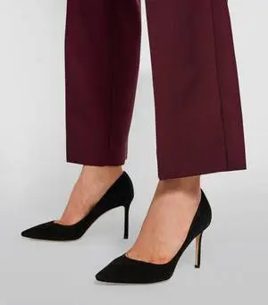 JIMMY CHOO Romy 85 Suede Pumps