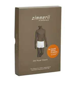 Zimmerli 252 Royal Classic Trunks - White