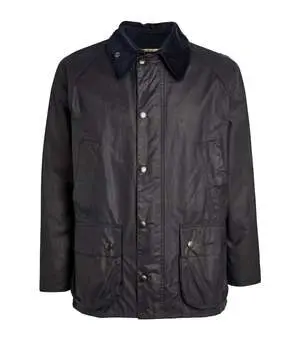 Barbour Waxed Bedale Jacket - Navy