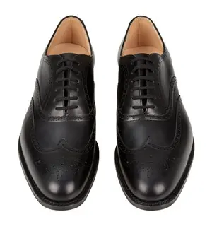Church's Berlin Punched Oxford Shoes - Black