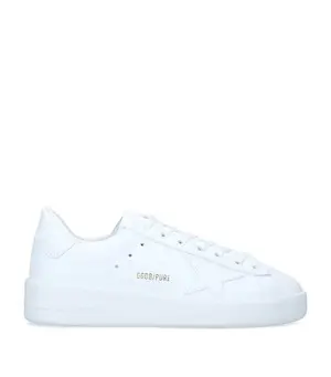 GOLDEN GOOSE Vegan Leather Purestar Sneakers - White