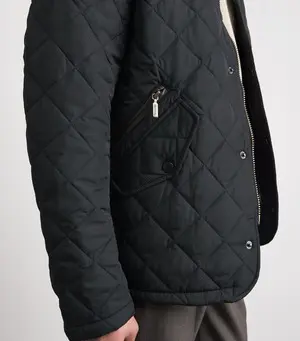 Barbour Chelsea Sportsquilt Jacket - Black