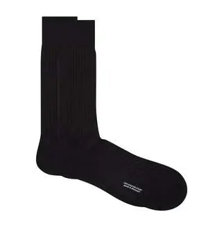 Pantherella Cashmere Knightsbridge Socks - Black
