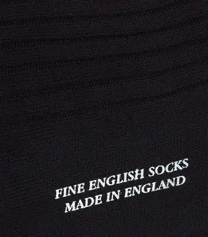 Pantherella Cashmere Knightsbridge Socks - Black